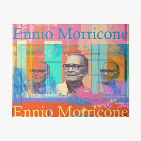 "aesthetic portrait of Ennio Morricone, famous composer, once upon a ...