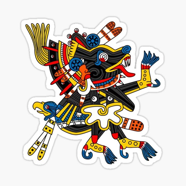 "Aztec Deity Xolotl, Codex Borgia." Sticker for Sale by YourTextBook ...