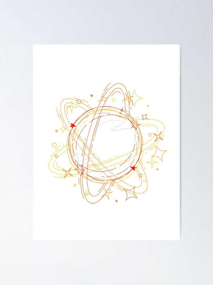 "Atomic Stars" Poster for Sale by iCuties | Redbubble