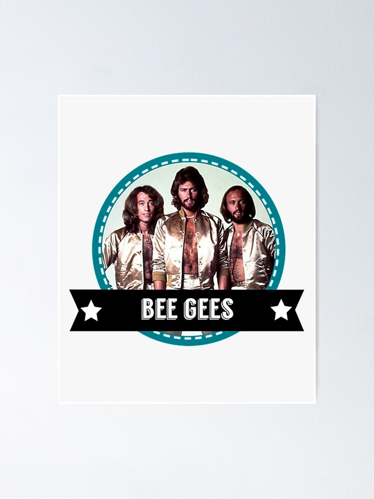 "Vintage 1970's Bee Gees" Poster by BeeGeeCozma | Redbubble