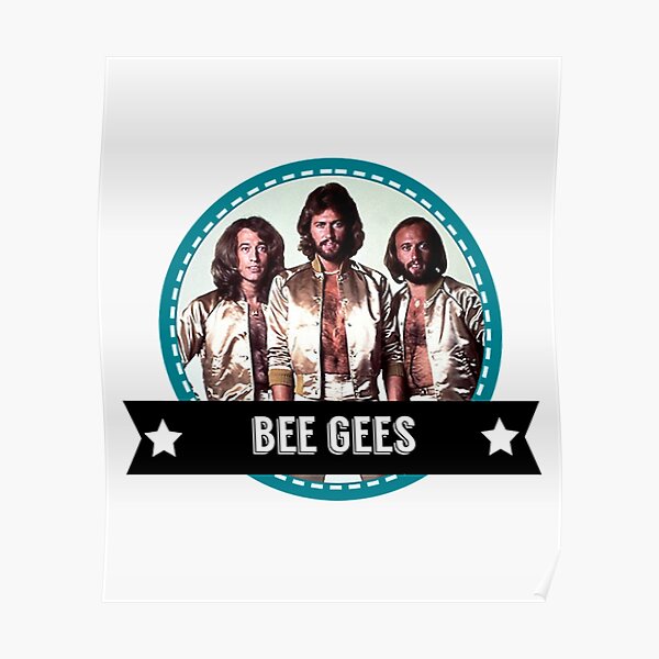 "Vintage 1970's Bee Gees" Poster by BeeGeeCozma | Redbubble