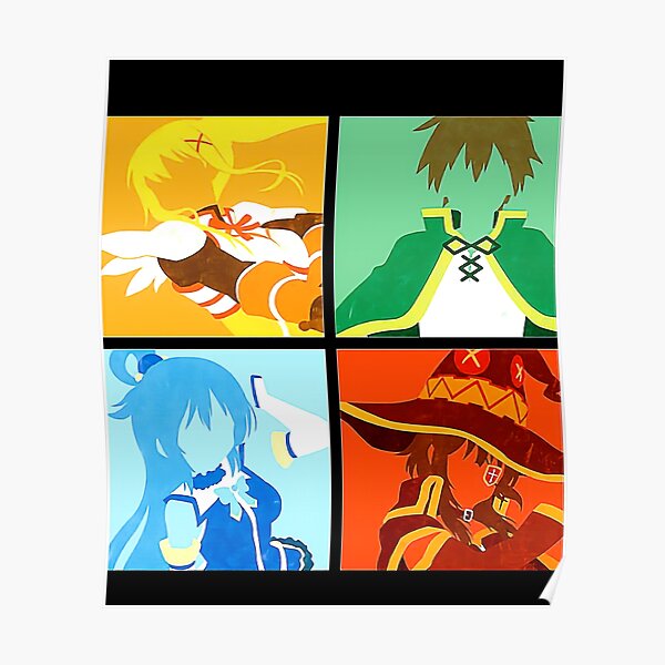 "KonoSuba God’s Blessing on this Wonderful World" Poster by konosuba269 ...