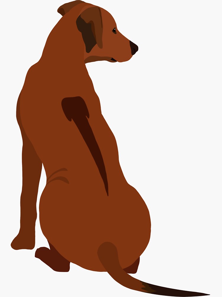 "Rhodesian ridgeback" Sticker by Carlos-art-shop | Redbubble