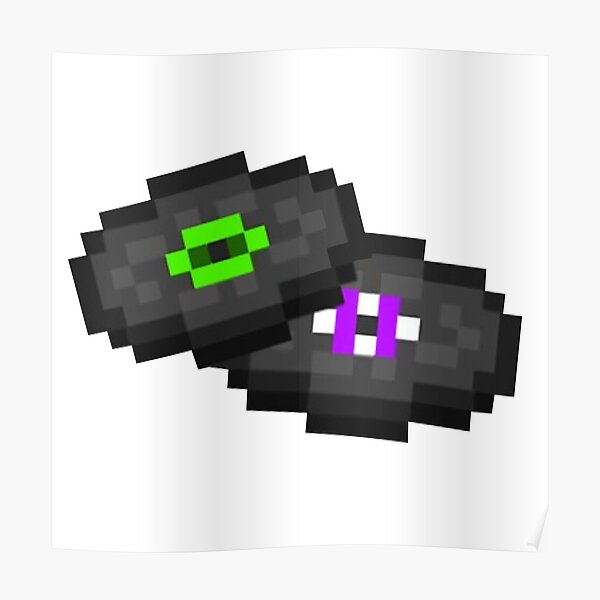 "tommyinnit music discs (dsmp)" Poster for Sale by macy-makes | Redbubble