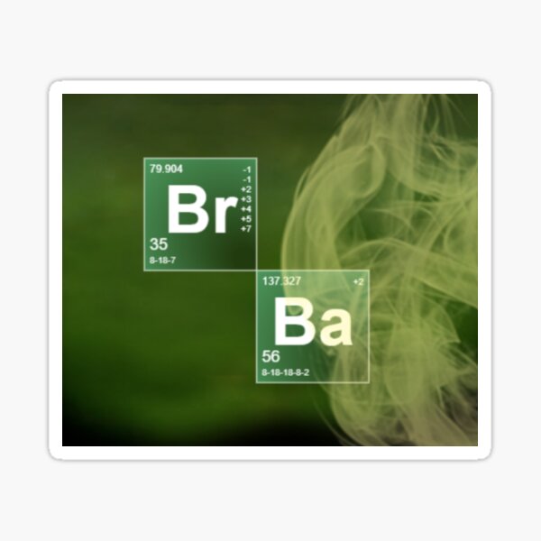 "Breaking Bad" Sticker for Sale by Storefront1 | Redbubble