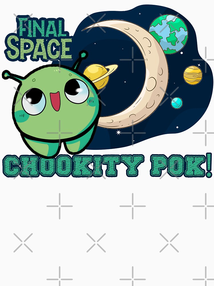 "Final Space Mooncake Chookity Pok" T-shirt for Sale by binoster360 ...