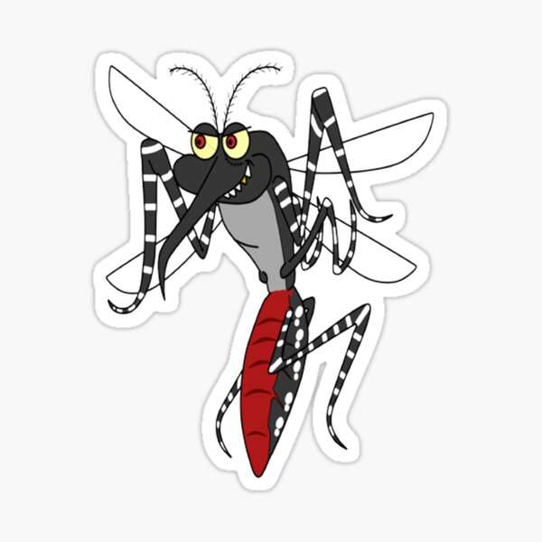 "Mosquito" Sticker for Sale by dresscastle | Redbubble