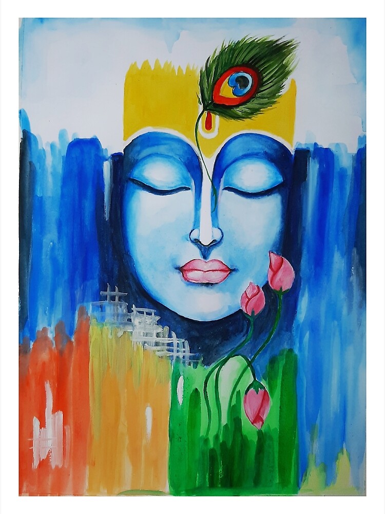"Most unique Lord Krishna Painting, print which never get old " Art ...