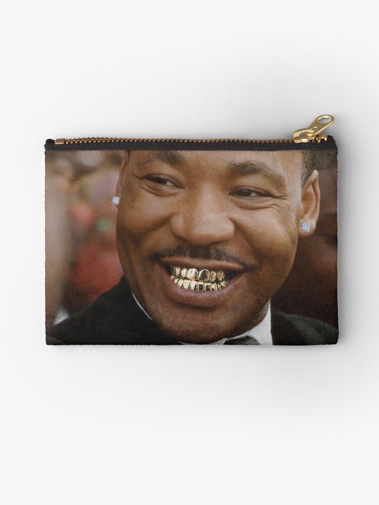 ""Hood" MLK" Zipper Pouch for Sale by MakeitBlack | Redbubble