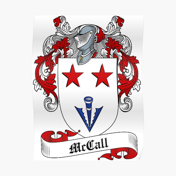 "McCall" Poster by HaroldHeraldry | Redbubble