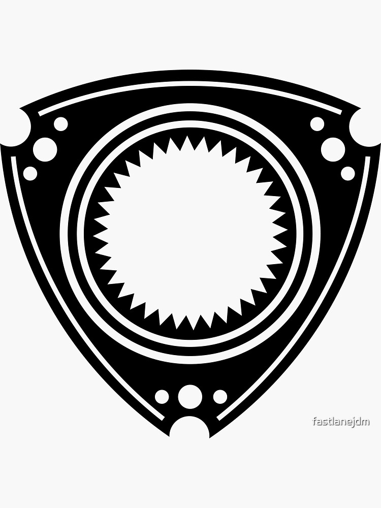 "JDM sticker - Rotary" Sticker for Sale by fastlanejdm | Redbubble