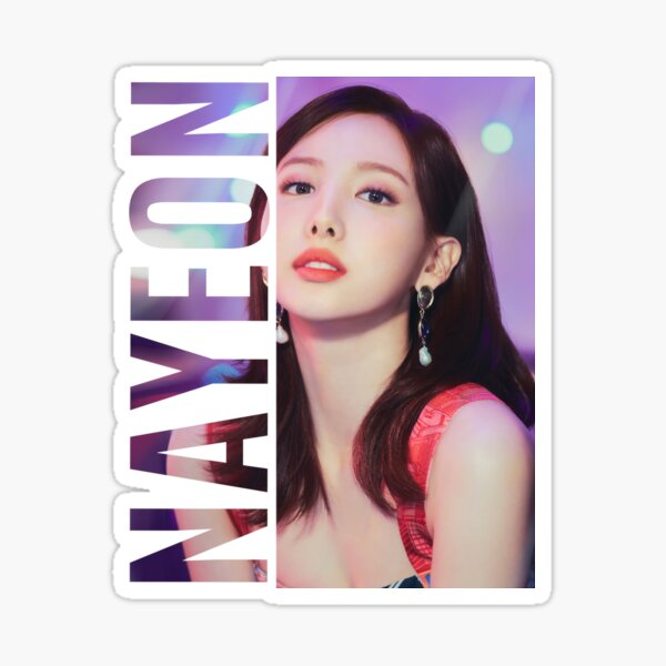 "Kpop Nayeon" Sticker for Sale by Ryuell | Redbubble