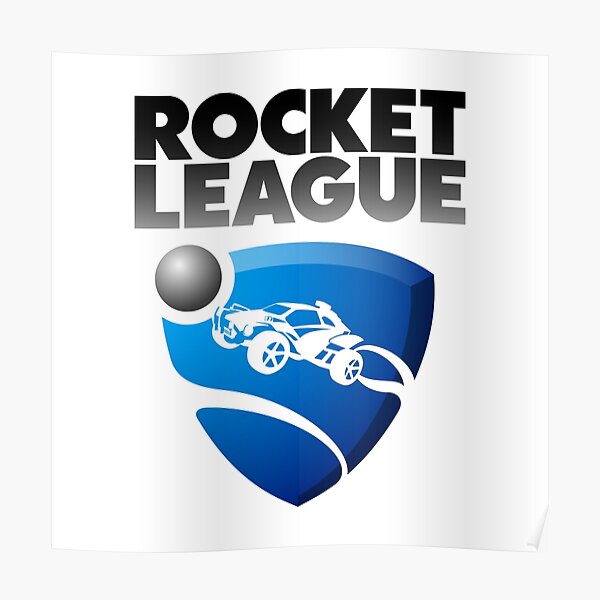 Rocket League Logo Posters | Redbubble