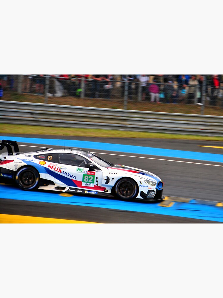 "M8 GTE Sports Motor Car Le Mans 2019" Sticker by AndyEvansPhotos ...