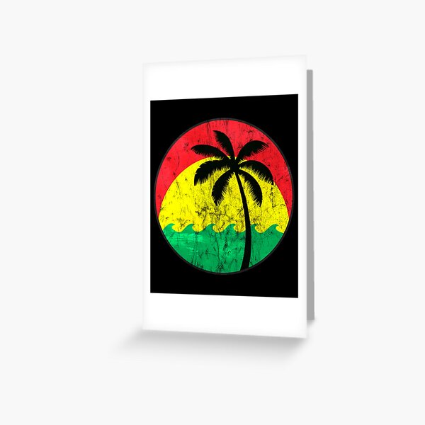 "Vintage Reggae Logo" Greeting Card by MarleyLebreton | Redbubble