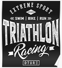 Triathlon: Posters | Redbubble