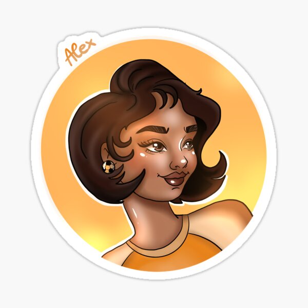 "Alex sticker" Sticker for Sale by SuttonRobert | Redbubble