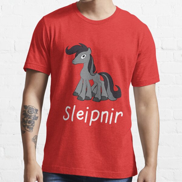 "Sleipnir Odin's Horse - Asatru Animals" T-shirt for Sale by Wyrddesign ...
