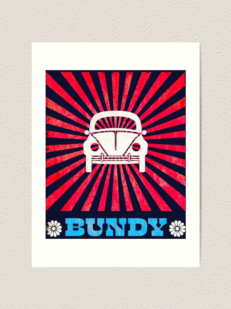 "Ted Bundy White Car Graphic Ted Bundy -" Art Print for Sale by ...