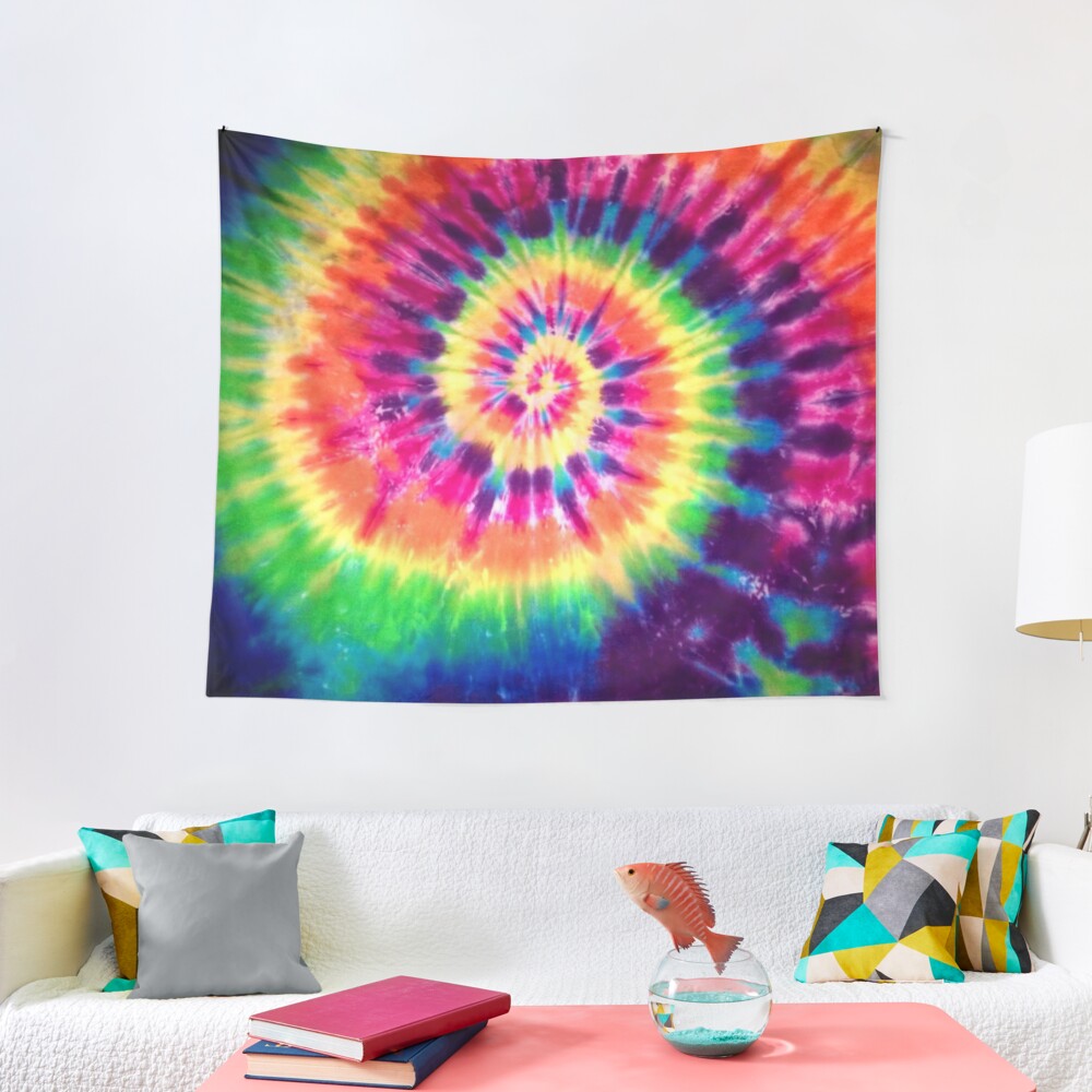 Tie Dye Tapestry By Mad Designs Redbubble