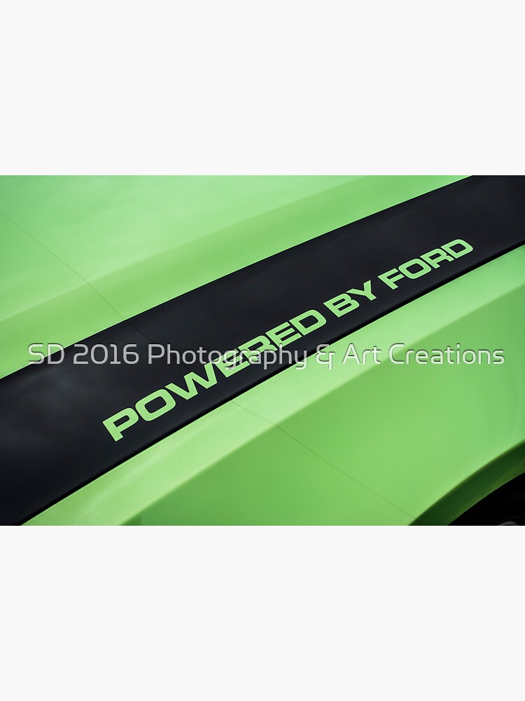 "Powered by Ford decal" Sticker for Sale by earth2sd | Redbubble