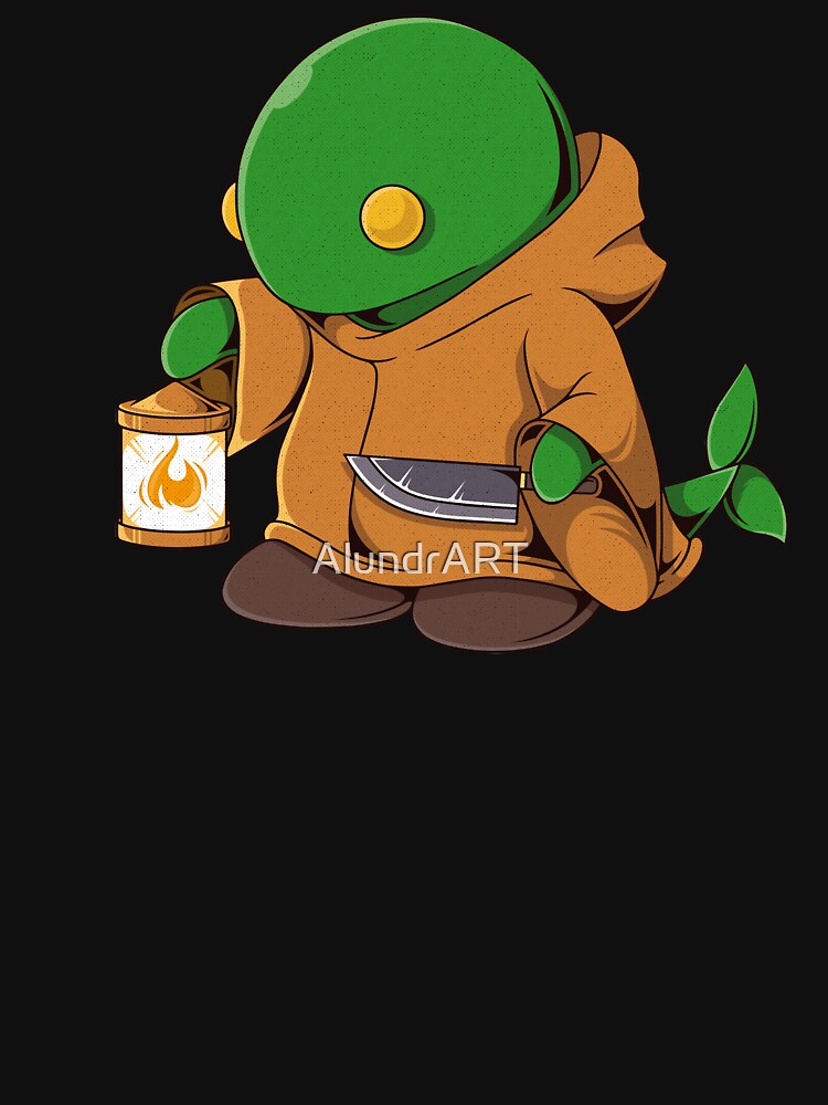 "Tonberry Chef's Knife" T-shirt for Sale by AlundrART | Redbubble ...
