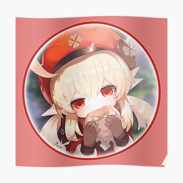 "Genshin Impact Klee Pop Circle #1" Poster by thePeachPit | Redbubble