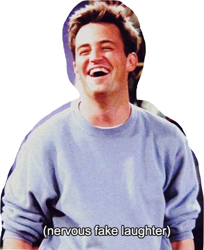 Chandler Bing: Stickers | Redbubble