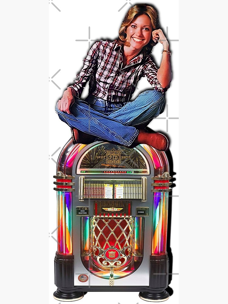 "Olivia Newton-John - 1970s On Jukebox" Poster for Sale by ...