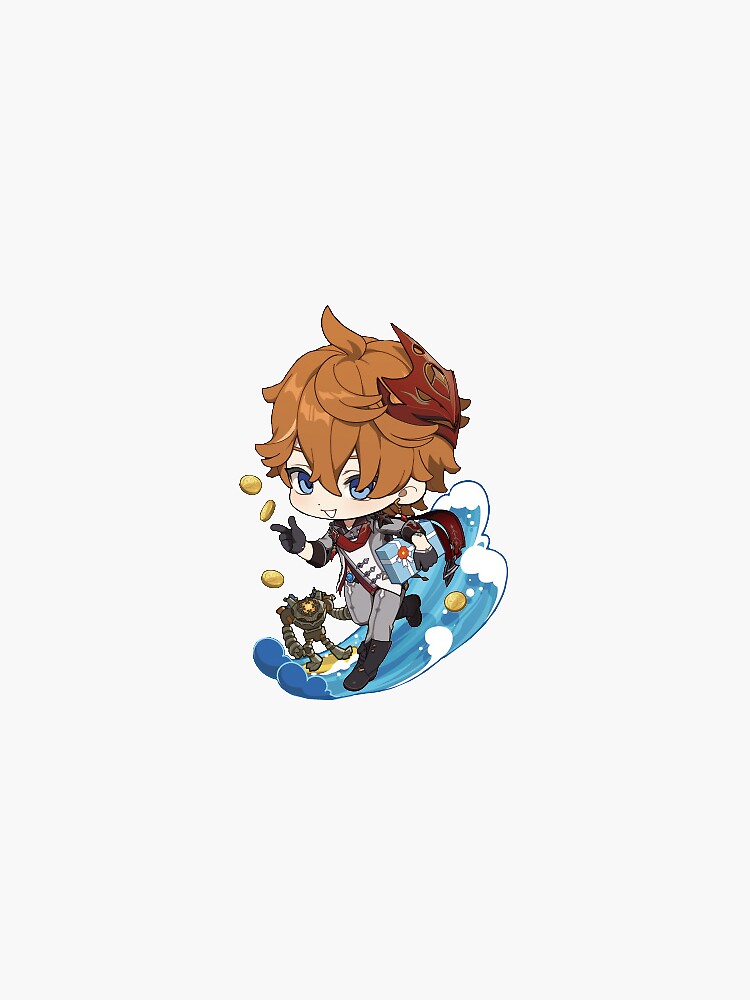 "Childe Chibi" Sticker for Sale by lovelysophiet1 | Redbubble