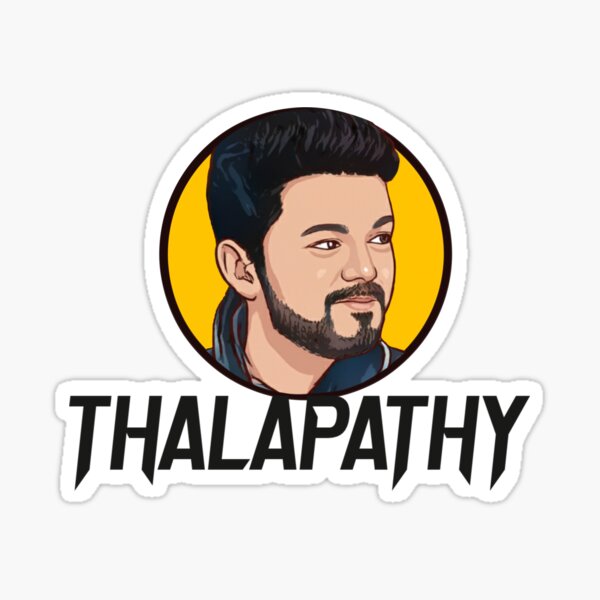 "Vijay Indian Actor" Sticker for Sale by Colandia | Redbubble