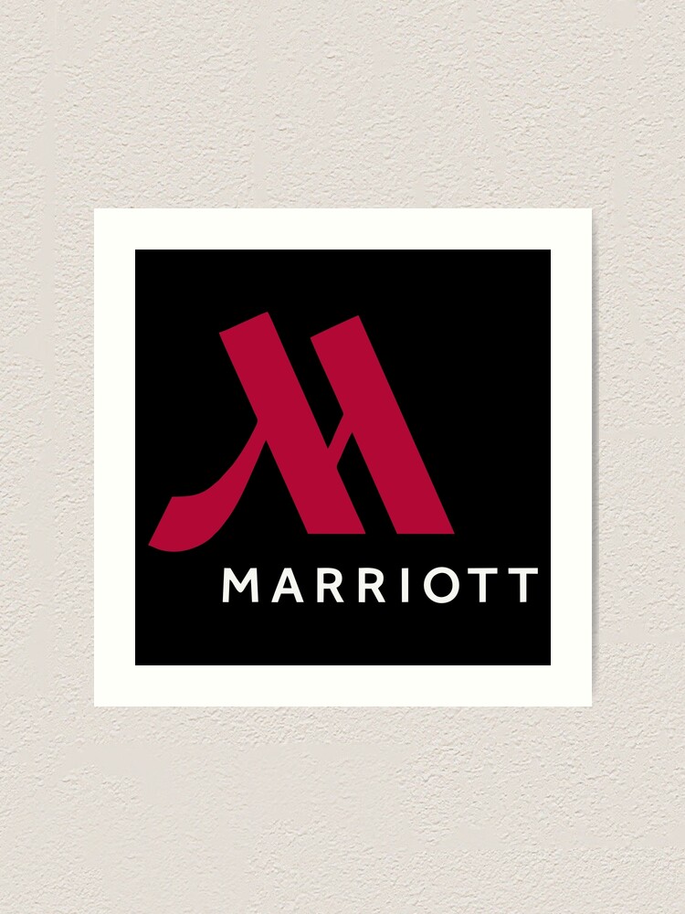 "Best Excellent Marriott Logo" Art Print for Sale by panindraa | Redbubble