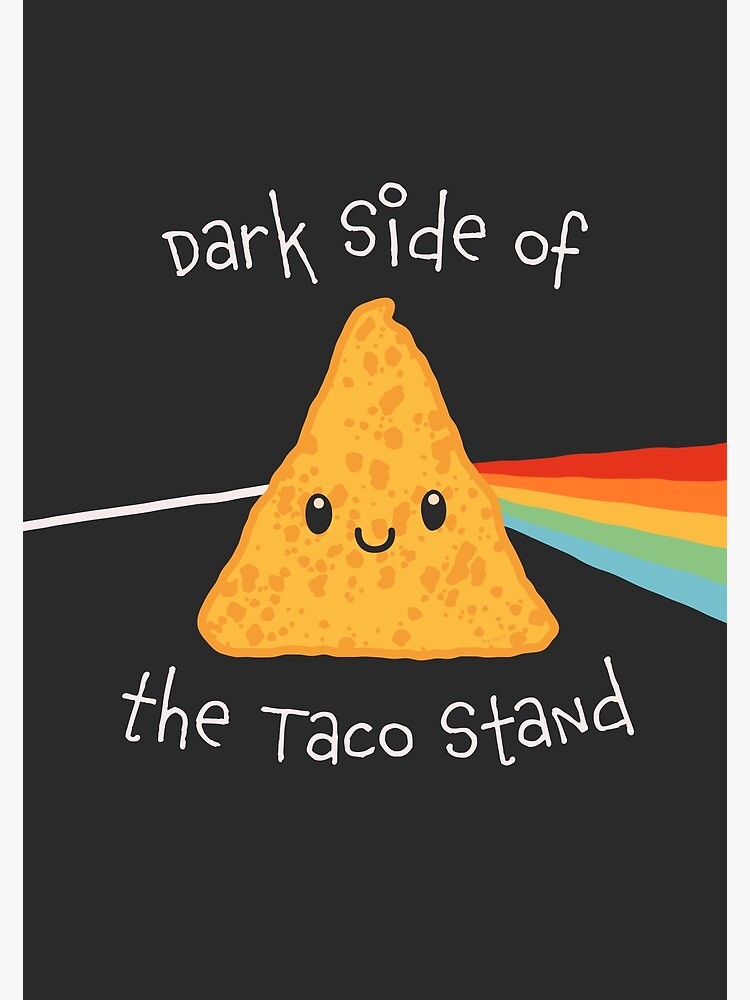 "Cute Kawaii Mexican Food Cartoon Tortilla Chip" Poster for Sale by ...