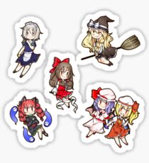 Touhou Stickers | Redbubble