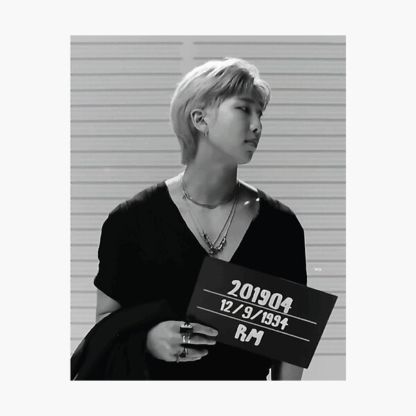 "RM butter mv bangtan kpop 2021" Photographic Print for Sale by Big ...