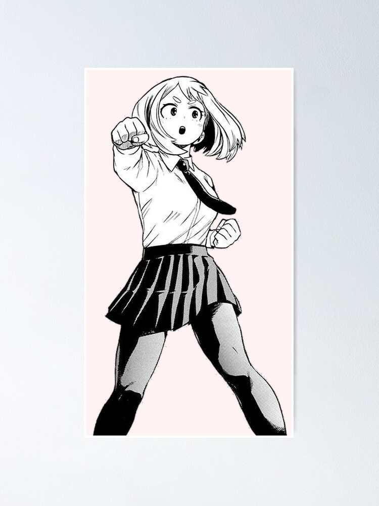 "MHA/ BNHA - Uraraka Ochako" Poster for Sale by Itsyowitch | Redbubble