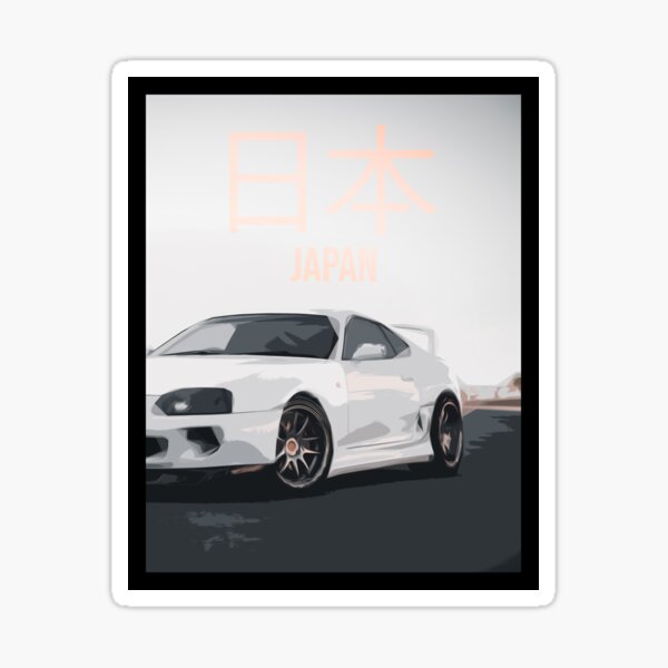 "Japanese Car Enthusiast Car Guy JDM Auto Tuning" Sticker for Sale by ...
