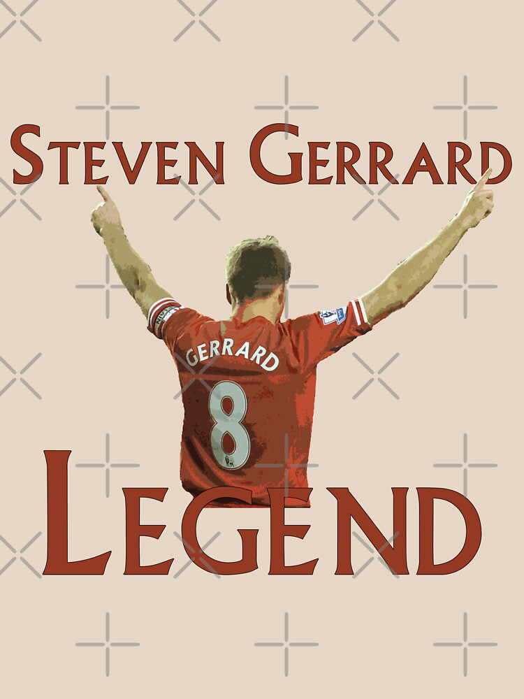 "Steven Gerrard Legendary Series - No 8" T-shirt for Sale by ...