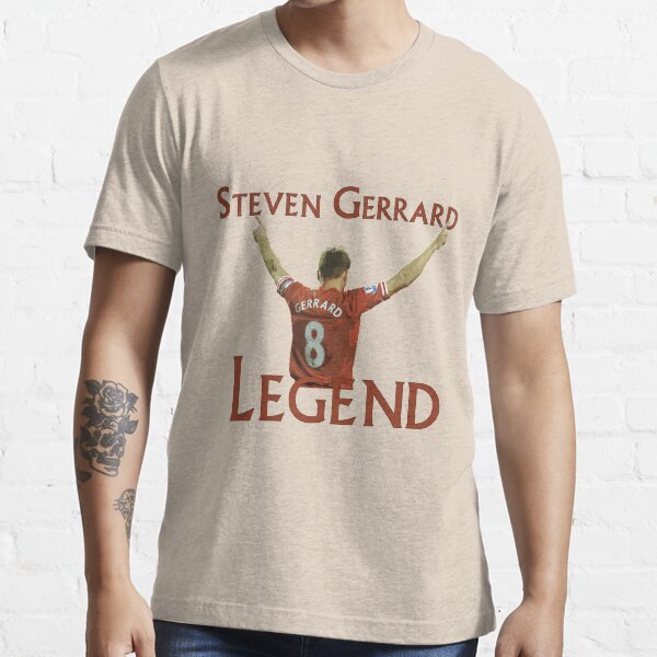 "Steven Gerrard Legendary Series - No 8" T-shirt for Sale by ...