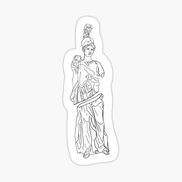 "Athena - Ancient Greek Gods" Sticker for Sale by koya-art | Redbubble