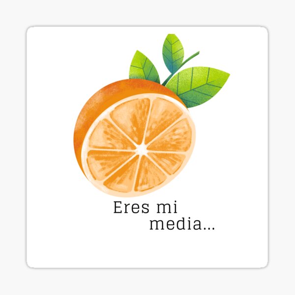 "Orange" Sticker by Gersaje | Redbubble