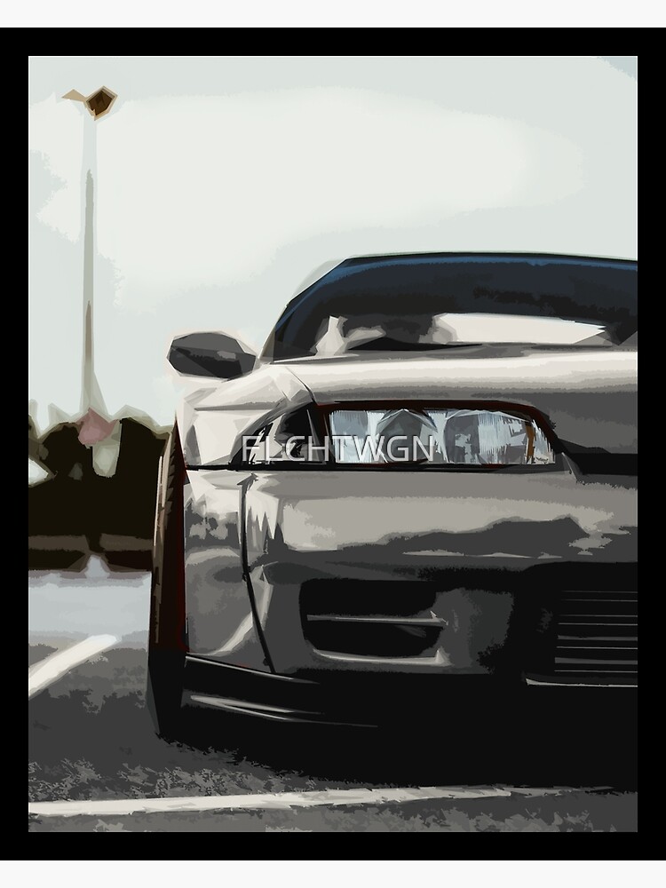 "Japanese Car Enthusiast Car Guy JDM Widebody Auto Tuning" Poster by ...