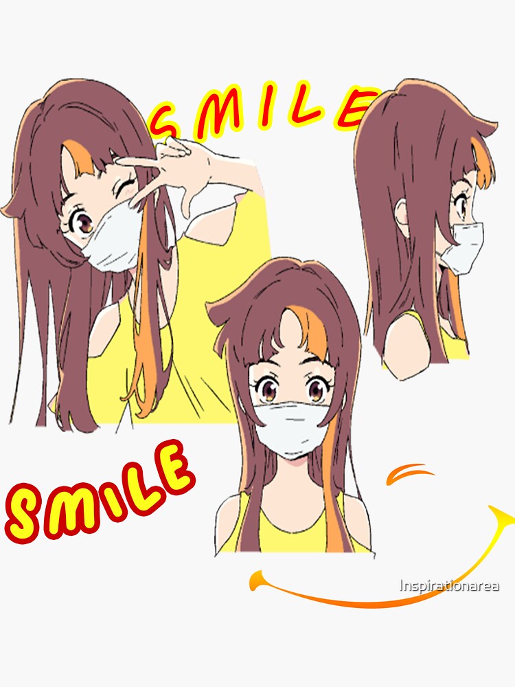 "Words Bubble Up like a soda pop smile Tshirt & sticker Gift" Sticker ...