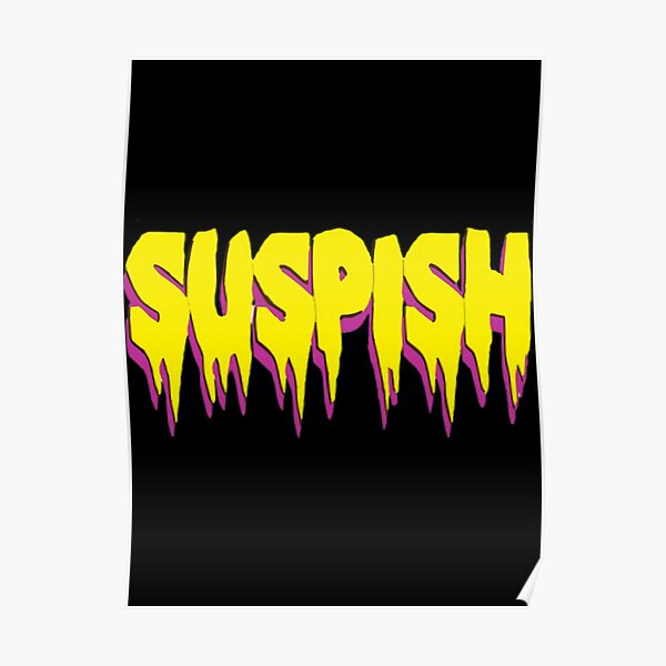 "Bailey sarian m-erch Bailey sarian suspish suspish" Poster for Sale by ...