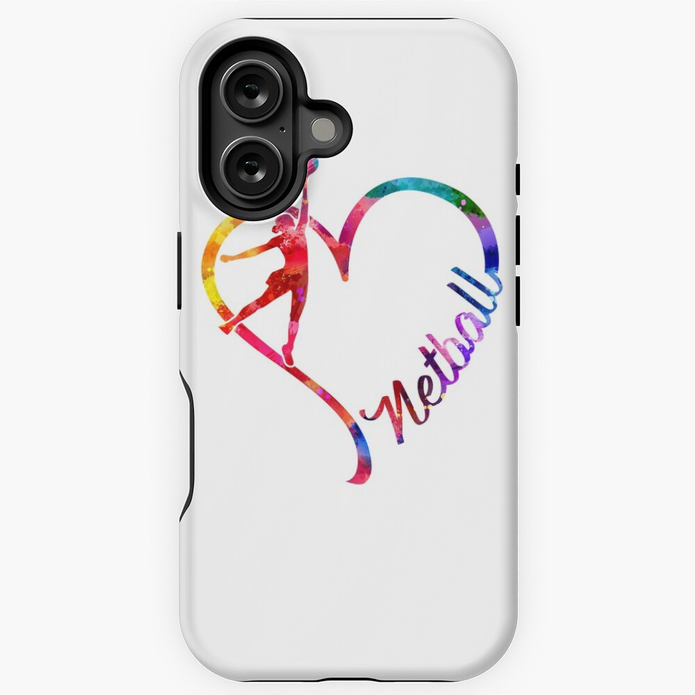 "Netball heart" Poster for Sale by CactusDesigns68 | Redbubble