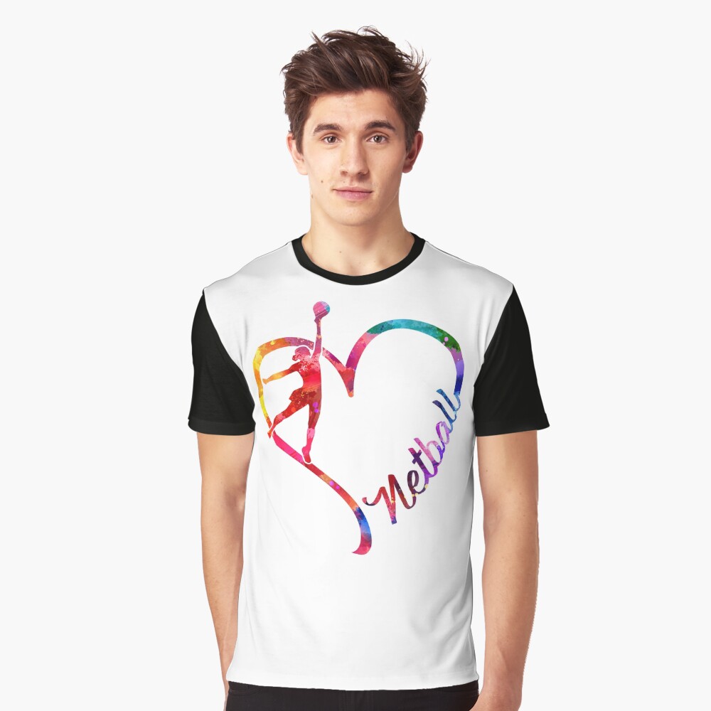 "Netball heart" Poster for Sale by CactusDesigns68 | Redbubble