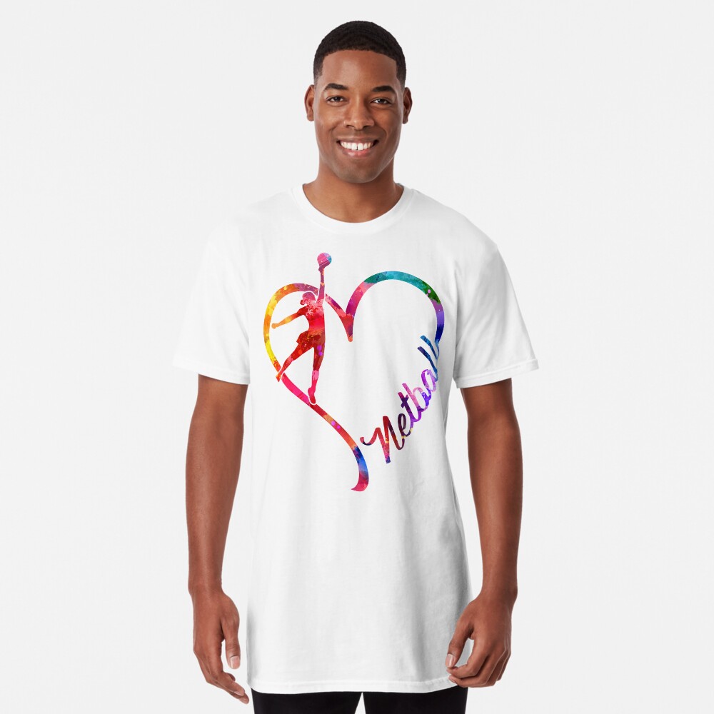 "Netball heart" Poster for Sale by CactusDesigns68 | Redbubble