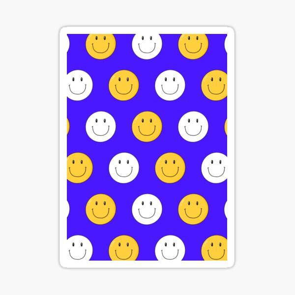 "Smiley face aesthetic" Sticker for Sale by Tiboga19 | Redbubble