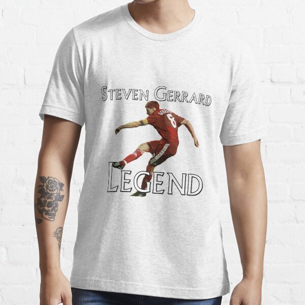 "Steven Gerrard Legendary Series - Action" T-shirt for Sale by ...
