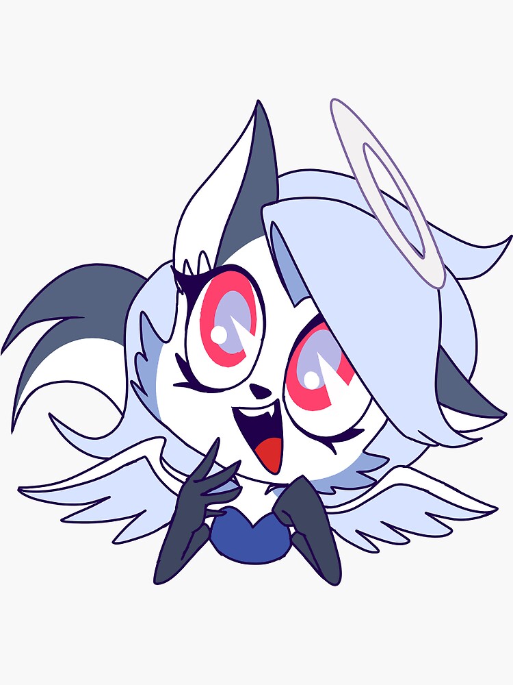 Pegatina «Solo Angel Loona (Helluva Boss)» de EMositeCC | Redbubble